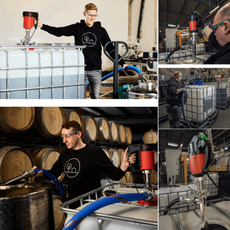 Pompe Industrielle à Vis Excentrée VISCOPOWER FLUX Produits Visqueux